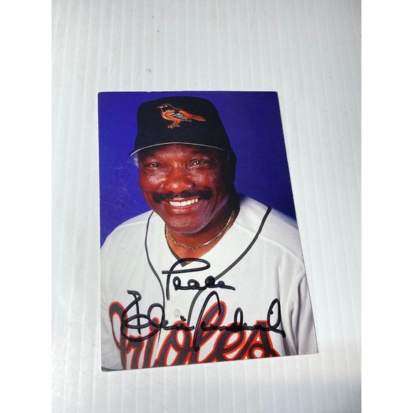 MLB | Accents | Elrod Hendricks Baltimore Orioles Autographed Auto Mlb ...